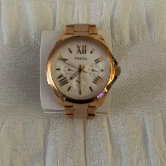 Fossil | Jewelry | Fossil Rose Gold Watch | Poshmark